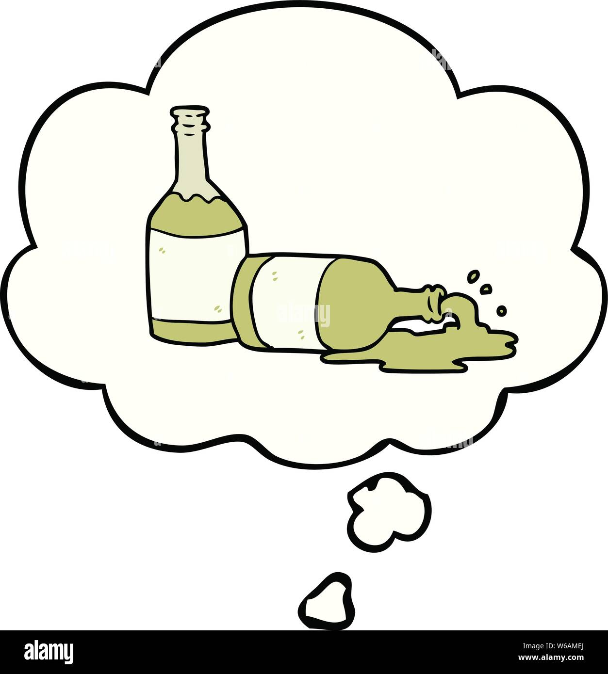 Cartoon spilled beer hi-res stock photography and images - Alamy