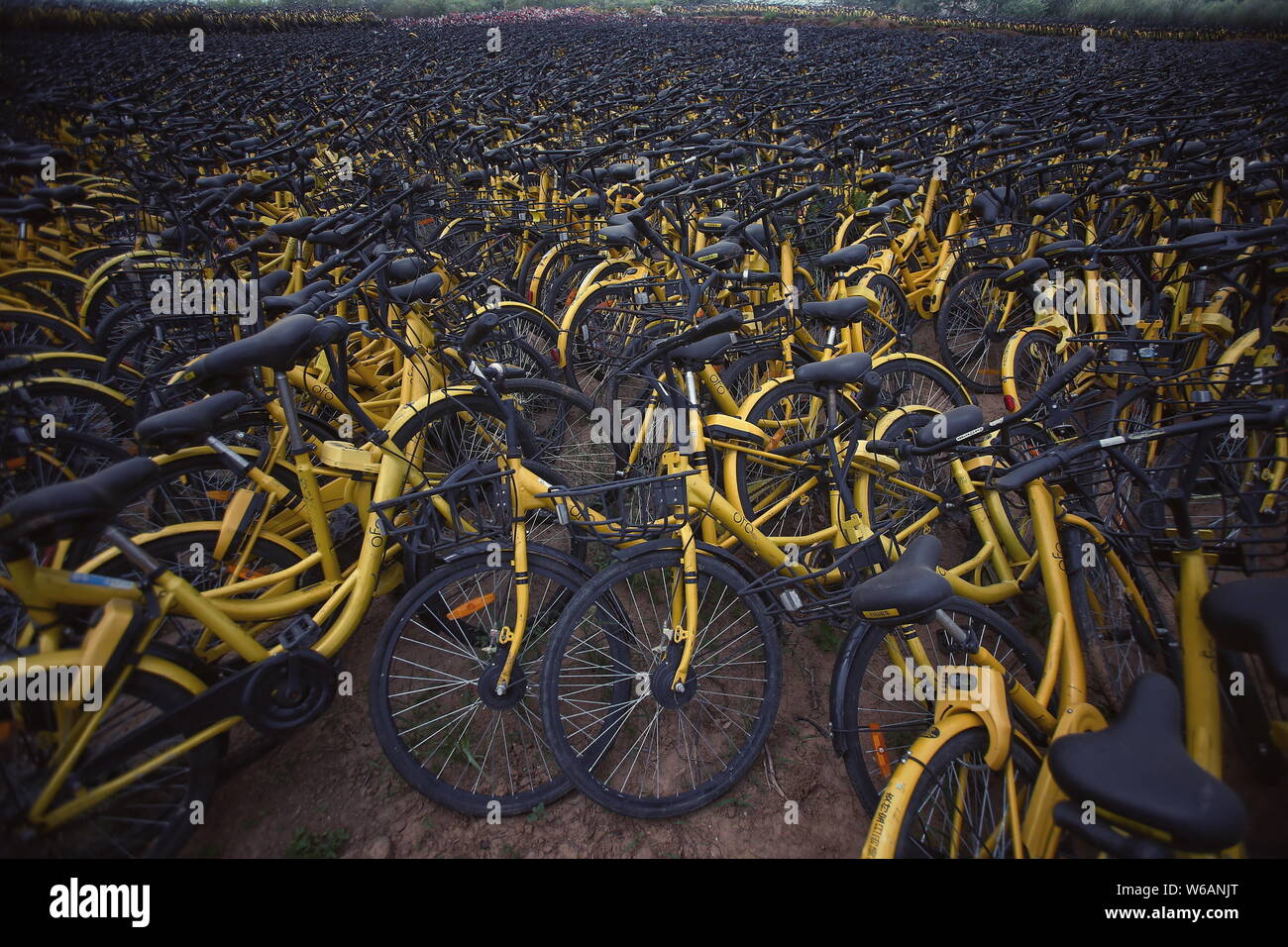 Bicycle graveyard china hi-res stock photography and images - Alamy