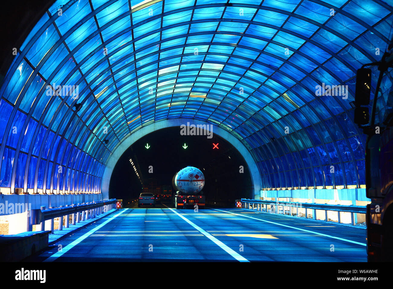 --FILE--View of a tunnel on a section of the Capital Region Ring ...