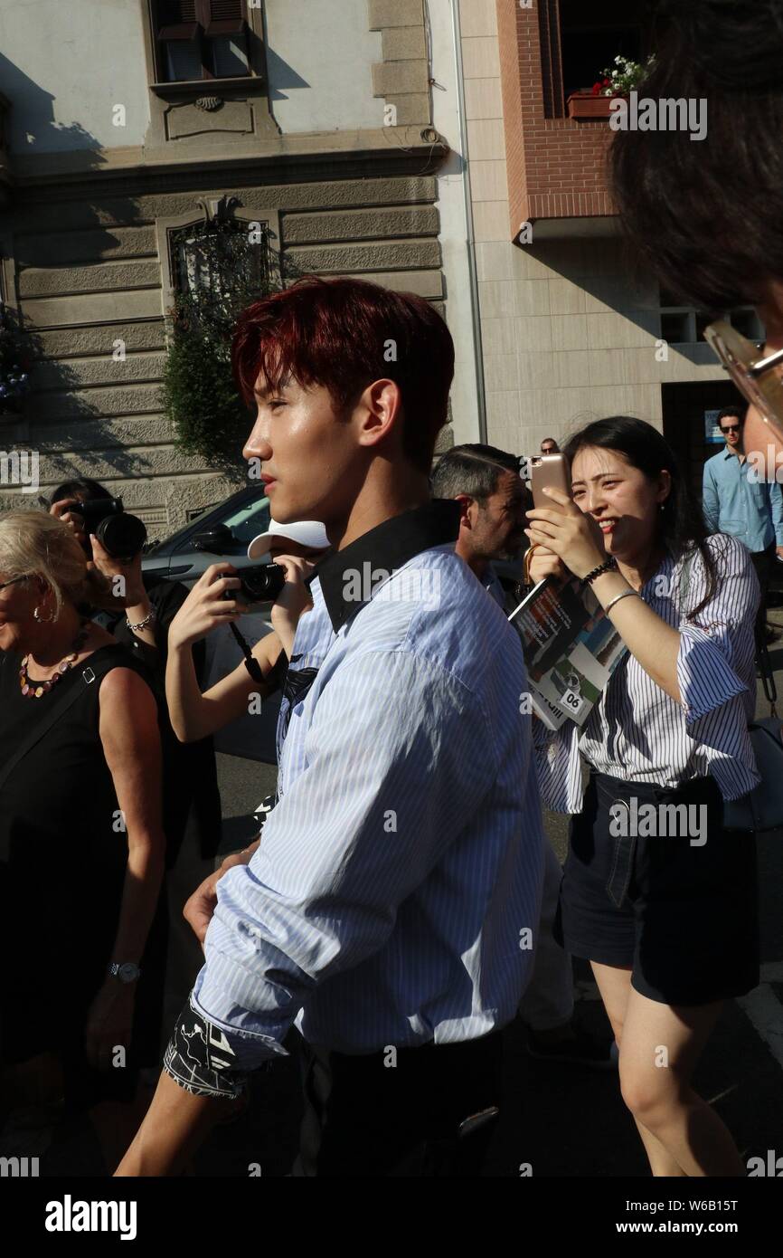 South Korean singer and actor Shim Chang-min, also known by his stage ...