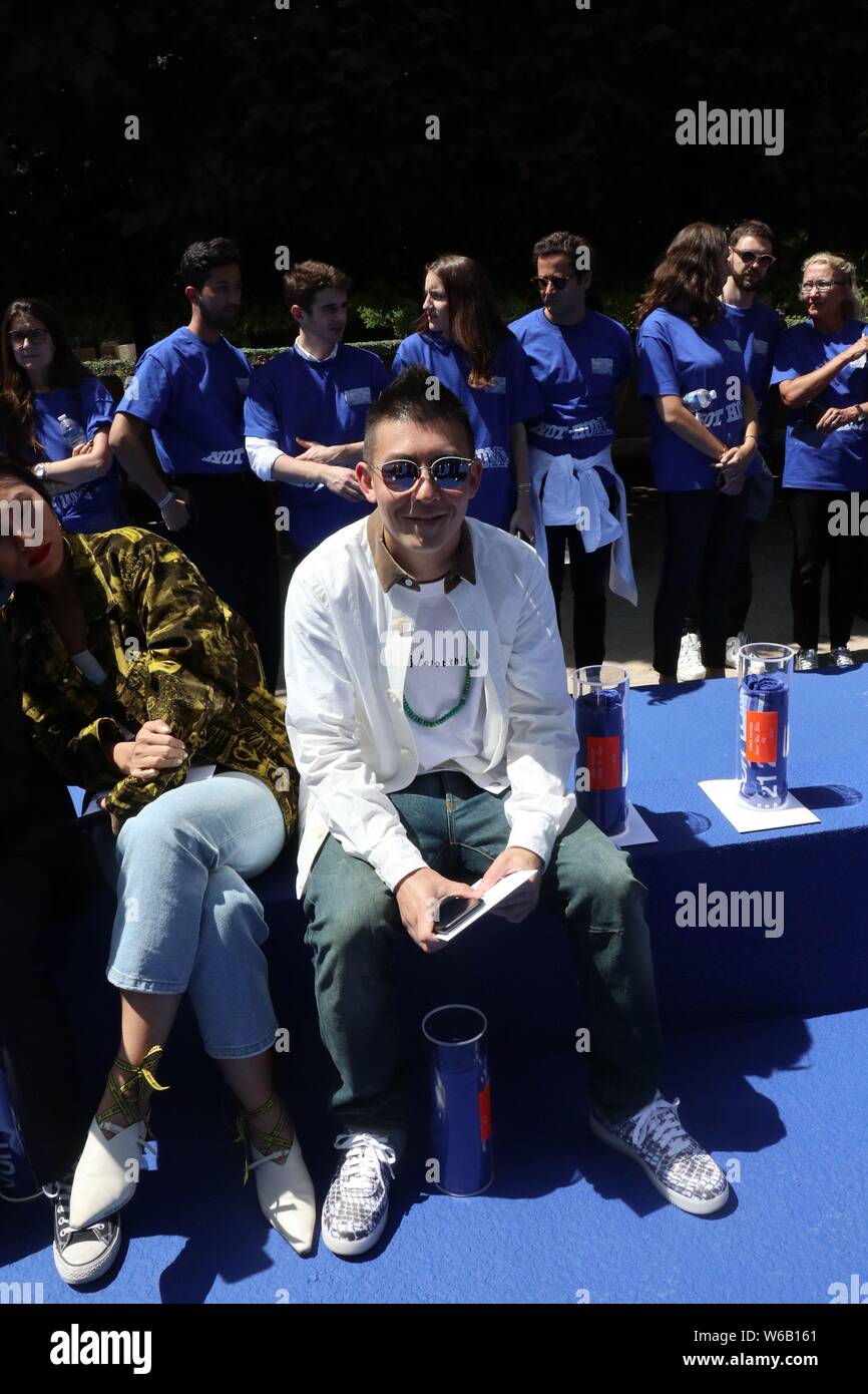 Hong Kong singer and actor Edison Chen attends the Louis Vuitton ...