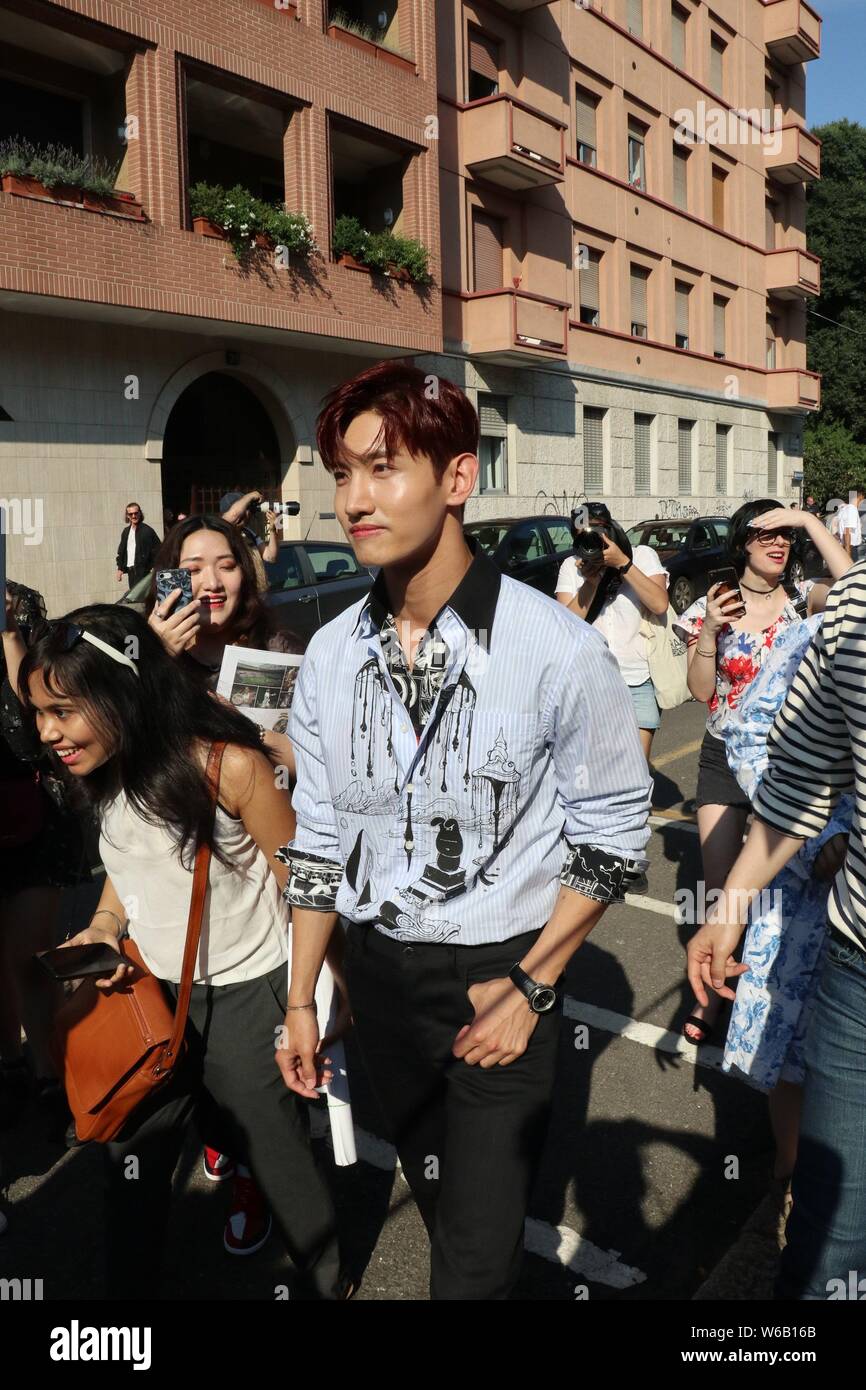 South Korean singer and actor Shim Chang-min, also known by his stage ...