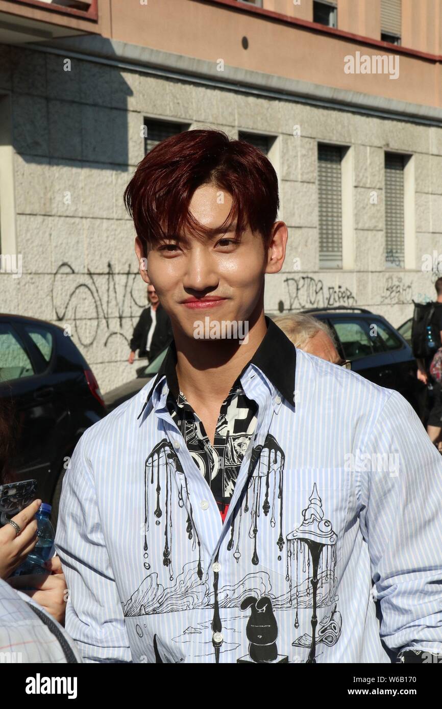 South Korean singer and actor Shim Chang-min, also known by his stage ...