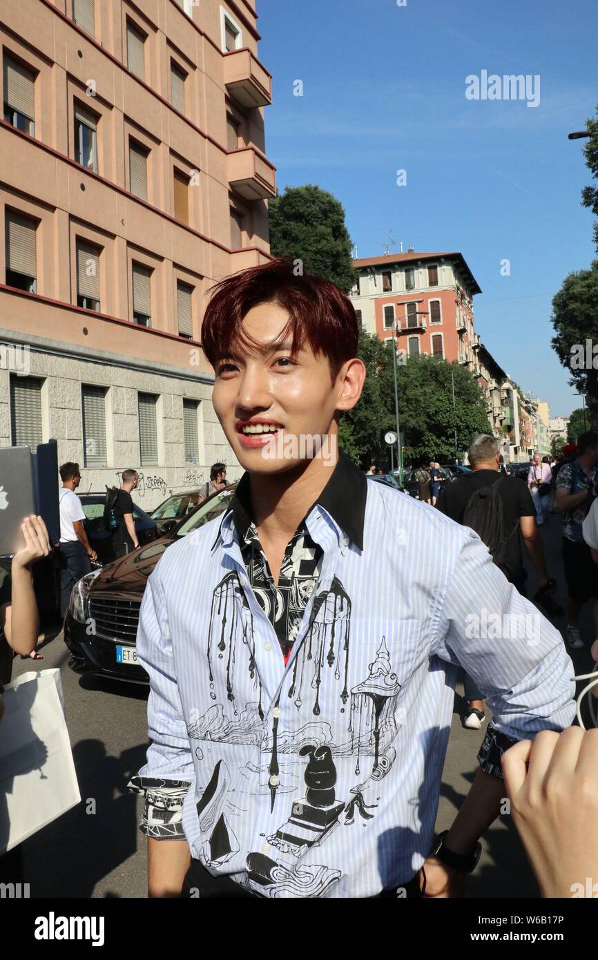 South Korean singer and actor Shim Chang-min, also known by his stage ...