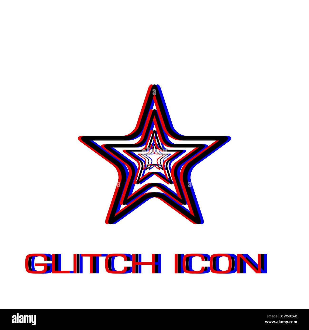 Glitch symbol Cut Out Stock Images & Pictures - Alamy