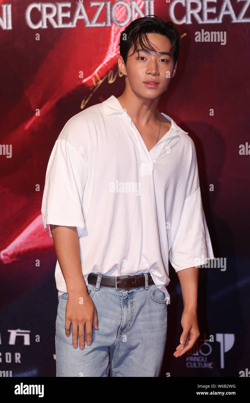 Canadian singer and actor Henry Lau attends a press conference for new ...