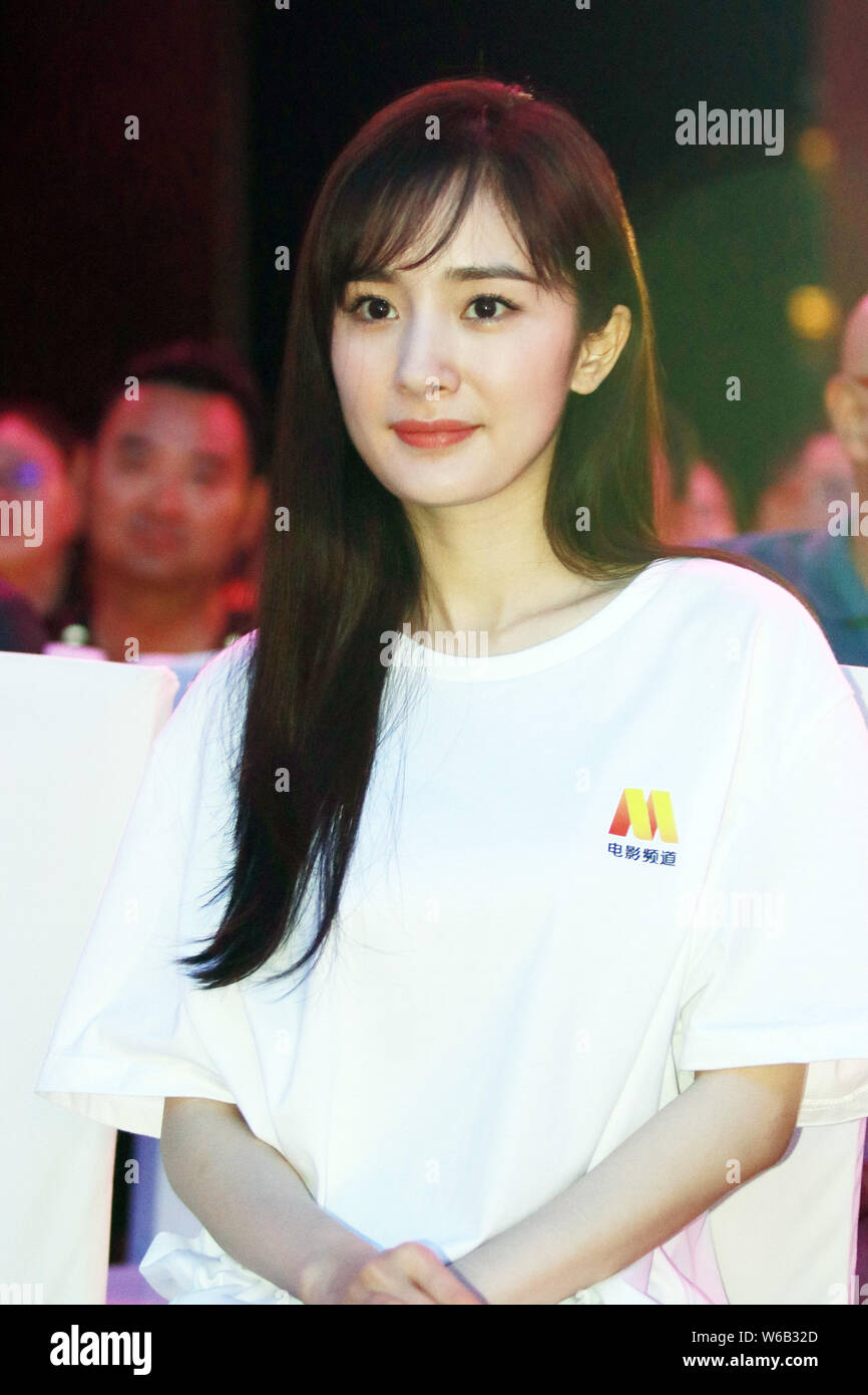 Chinese actress Yang Mi attends the China Movie Channel Night during ...