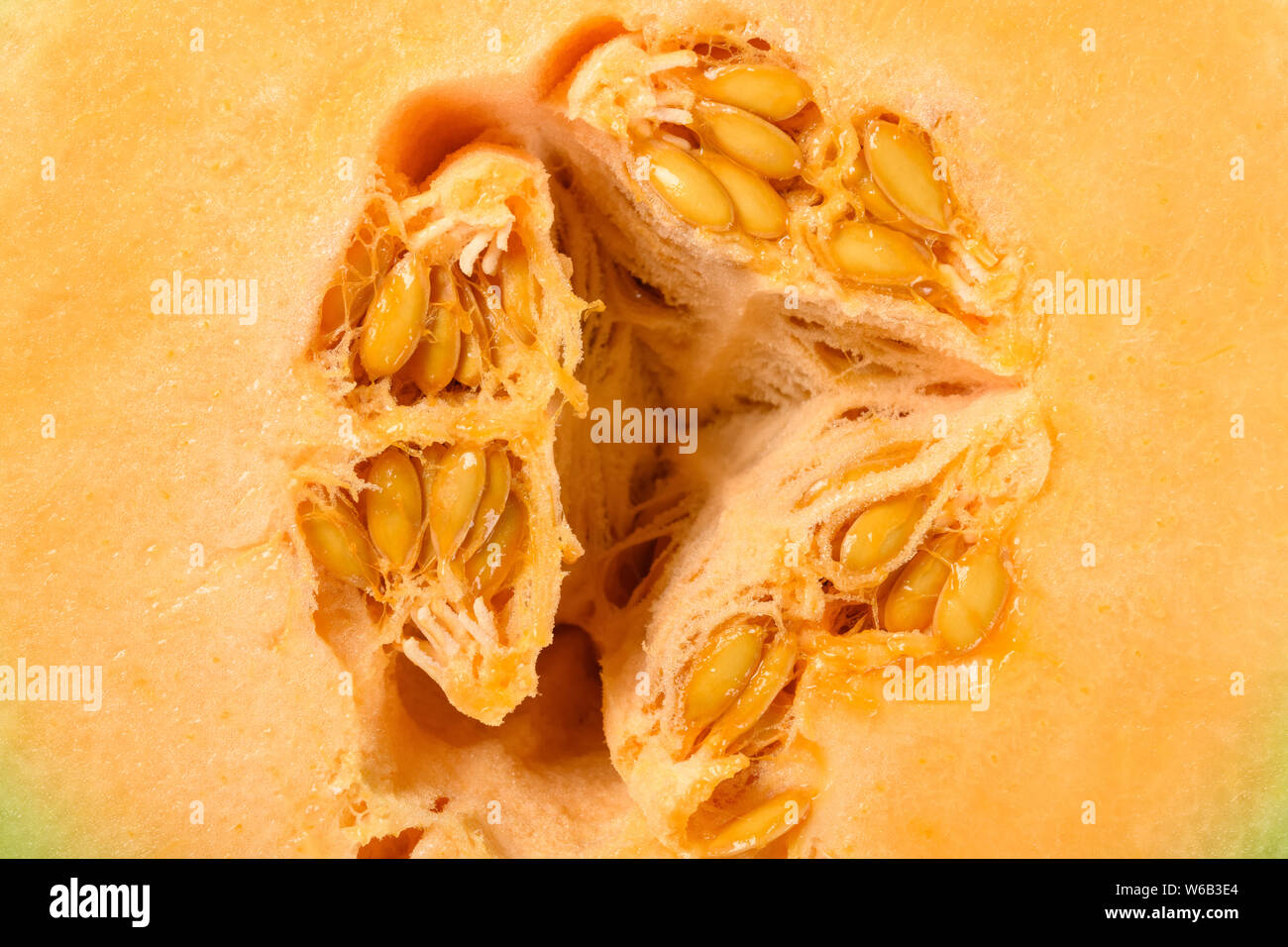 hami melon cross section close up as background and texture Stock Photo ... hami melon cross section close up as background and texture Stock Photo ...