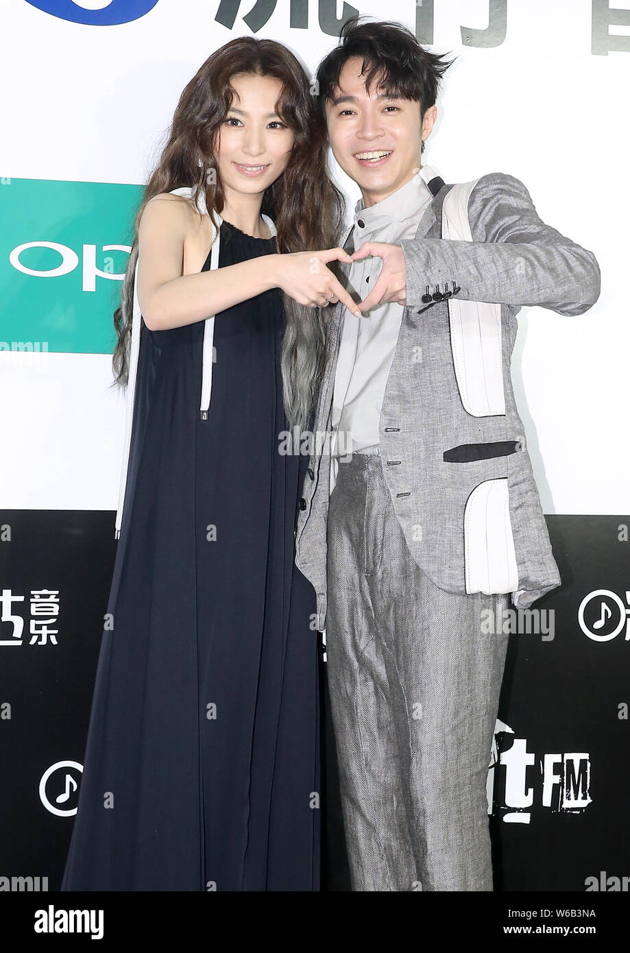 **TAIWAN OUT**Taiwanese singer and actress Hebe Tien or Tien Fu-chen of ...