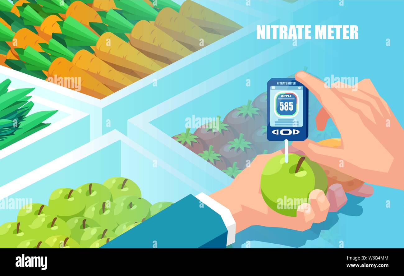Level measurement isometric icon Stock Vector Images - Alamy