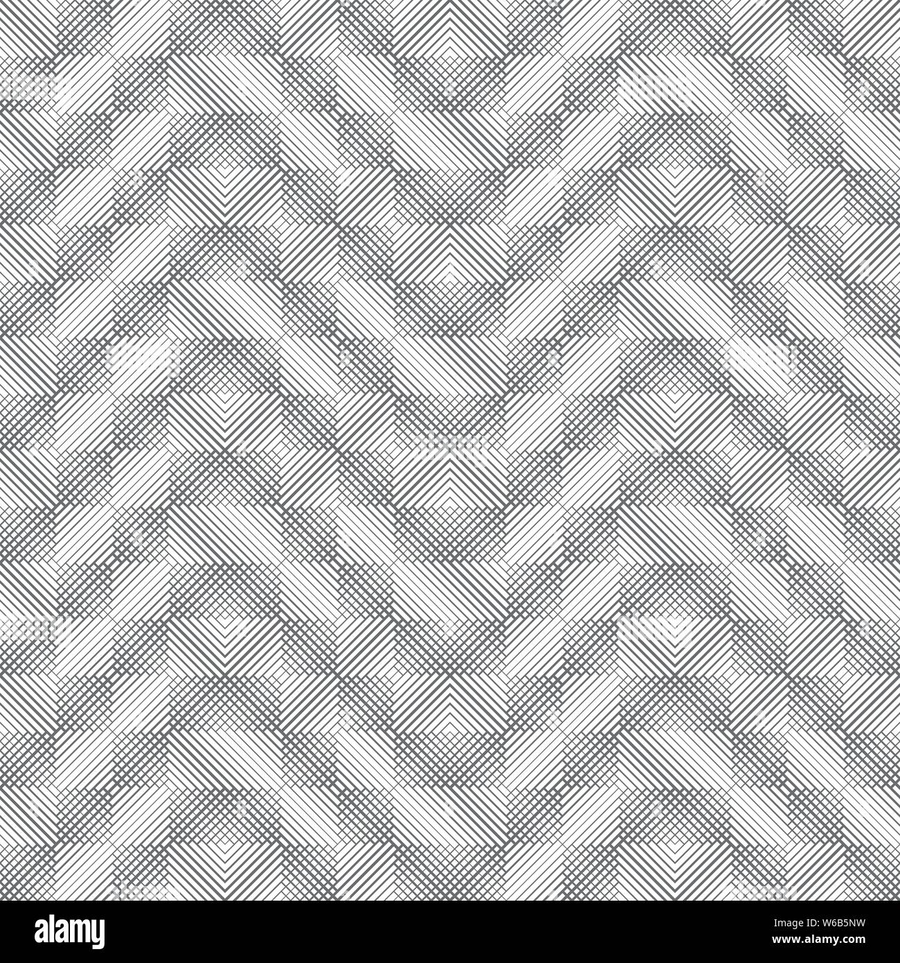Vector seamless pattern. Infinitely repeating modern geometrical texture consisting of ...