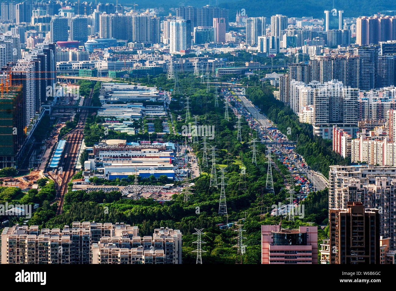 Qianhai free trade zone hi-res stock photography and images - Alamy
