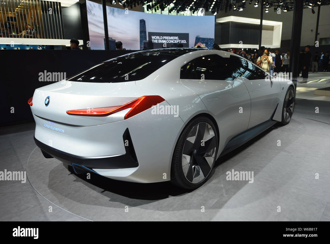 A BMW iVision Dynamics concept car is on display during the 15th ...