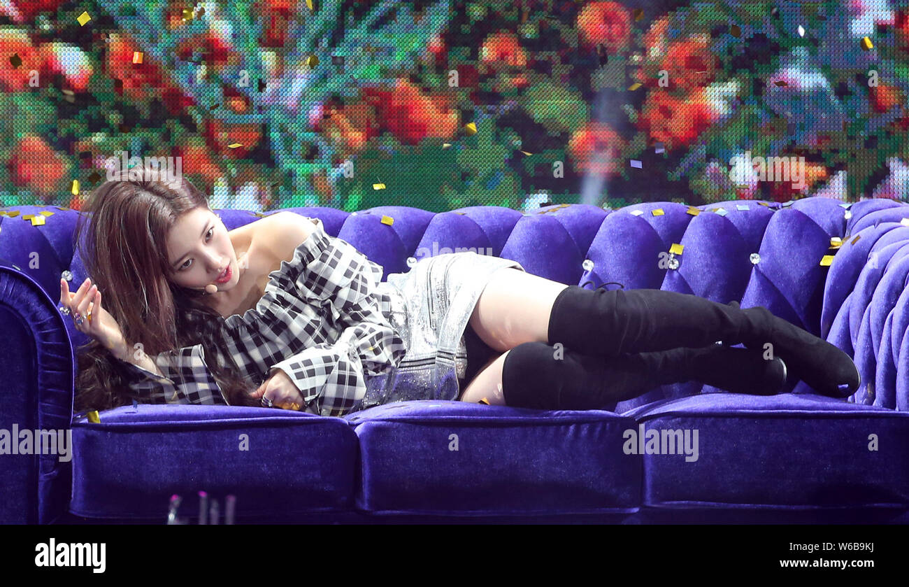 **TAIWAN OUT**South Korean singer and actress Bae Suzy, better known by ...