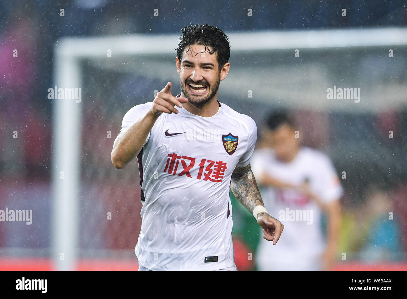 Brazilian football player Alexandre Rodrigues da Silva, known as Pato ...