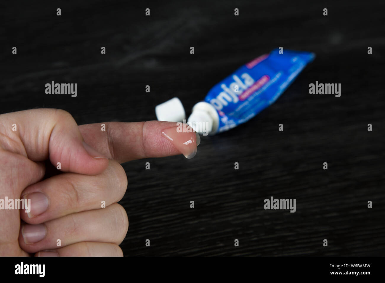 Bonjela teething gel for babies over 4 months. Controversial due to ...