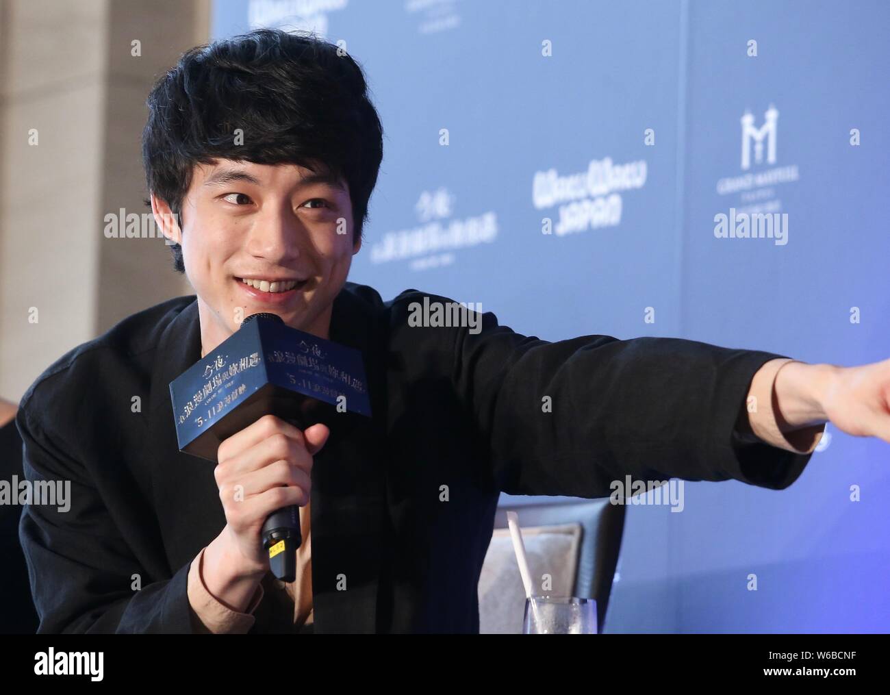 **TAIWAN OUT**Japanese model and actor Kentaro Sakaguchi attends a ...