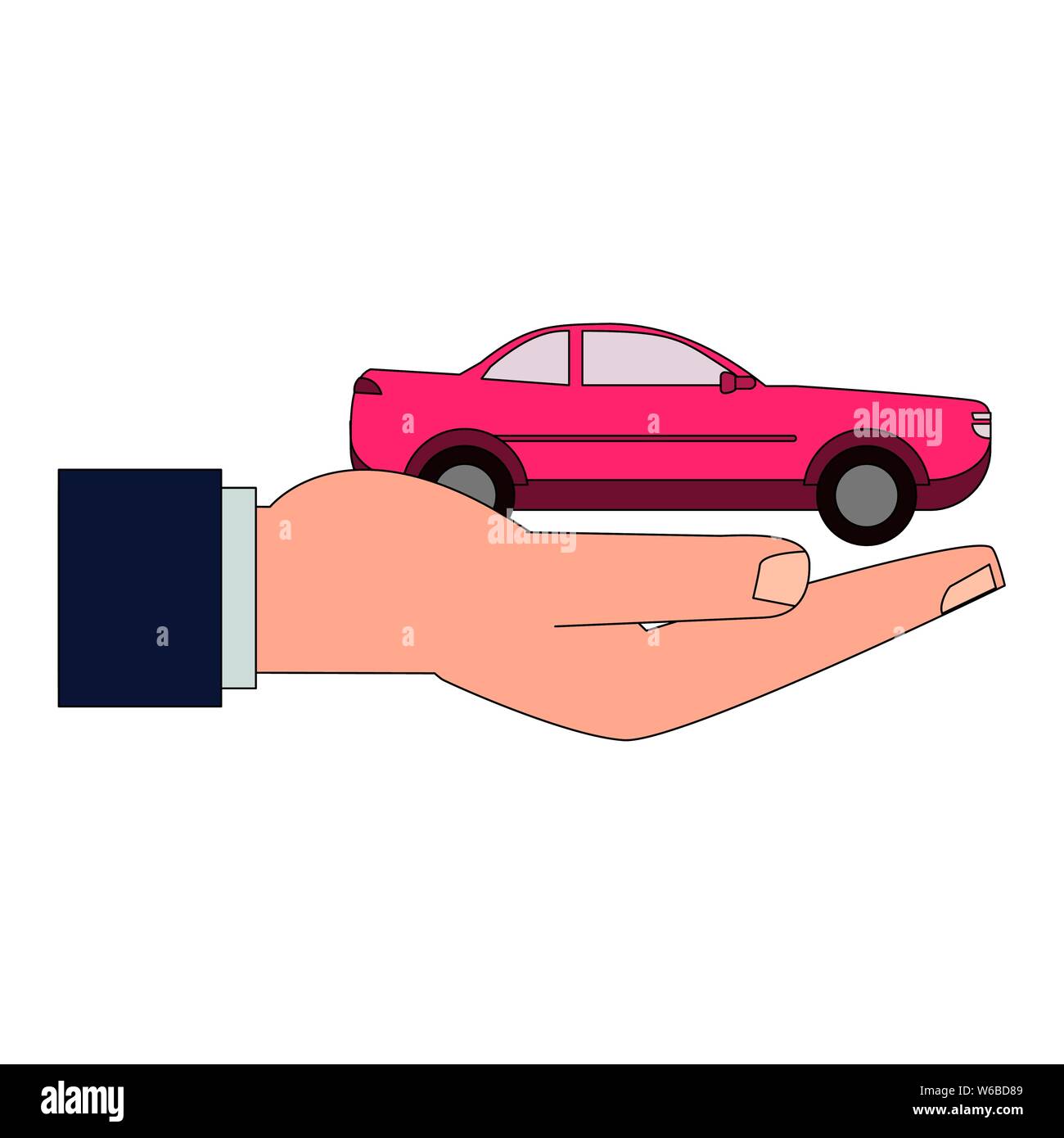 insurance protection risk security cartoon Stock Vector Image & Art - Alamy