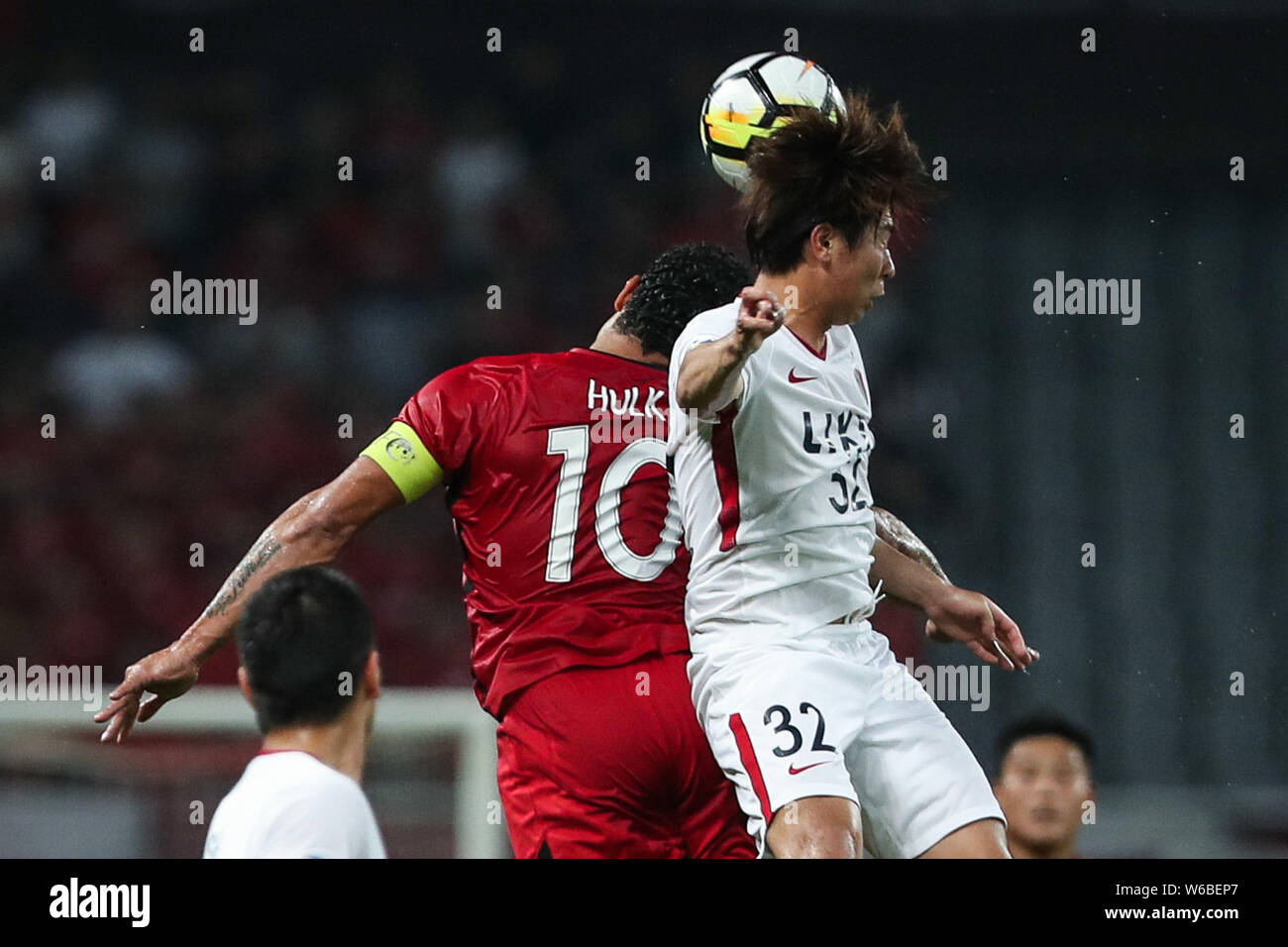Brazilian football player Givanildo Vieira de Sousa, left, better known ...