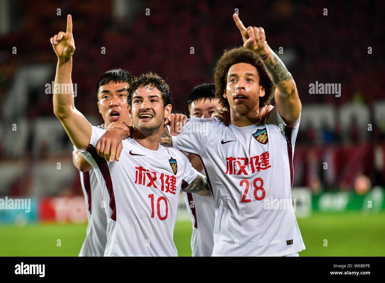Brazilian football player Alexandre Rodrigues da Silva, known as Pato ...