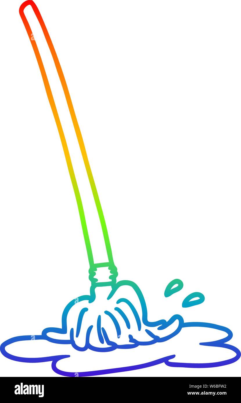 Rainbow mop hi-res stock photography and images - Alamy