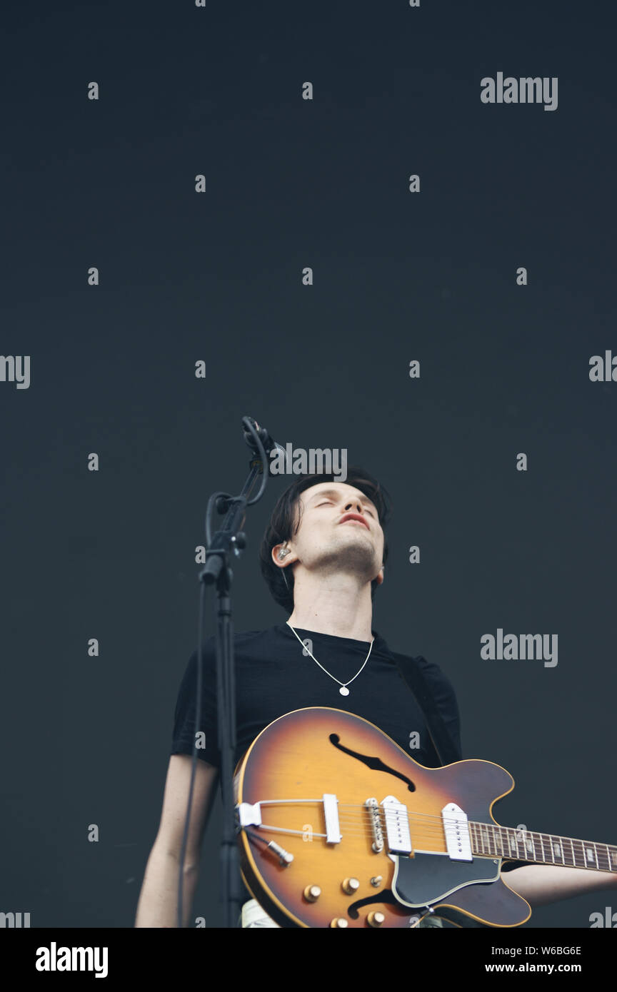 English singer-songwriter James Bay performs at the country's first ...
