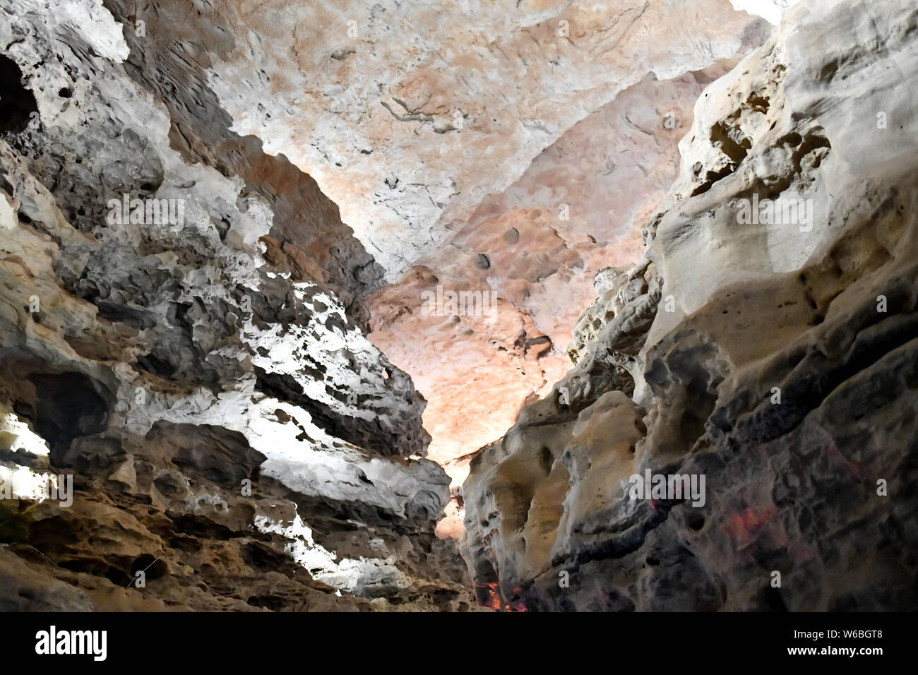Landscape of the Shuanghe Karst Cave, the longest cave in Asia, in ...