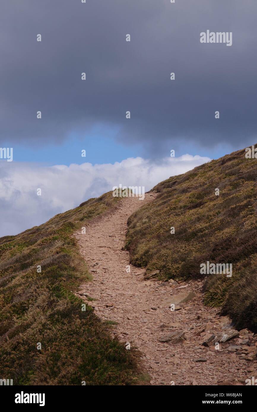 Gravel path through the heather hi-res stock photography and images - Alamy