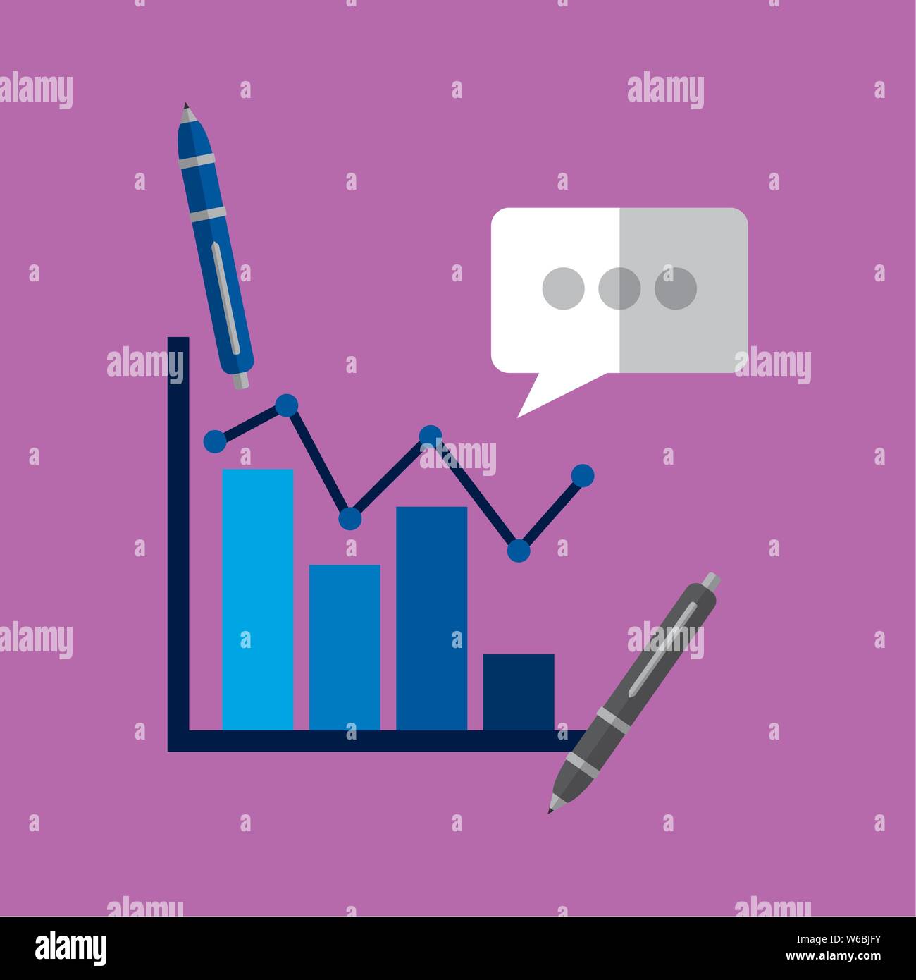 Statistics and infographic design Stock Vector Image & Art - Alamy