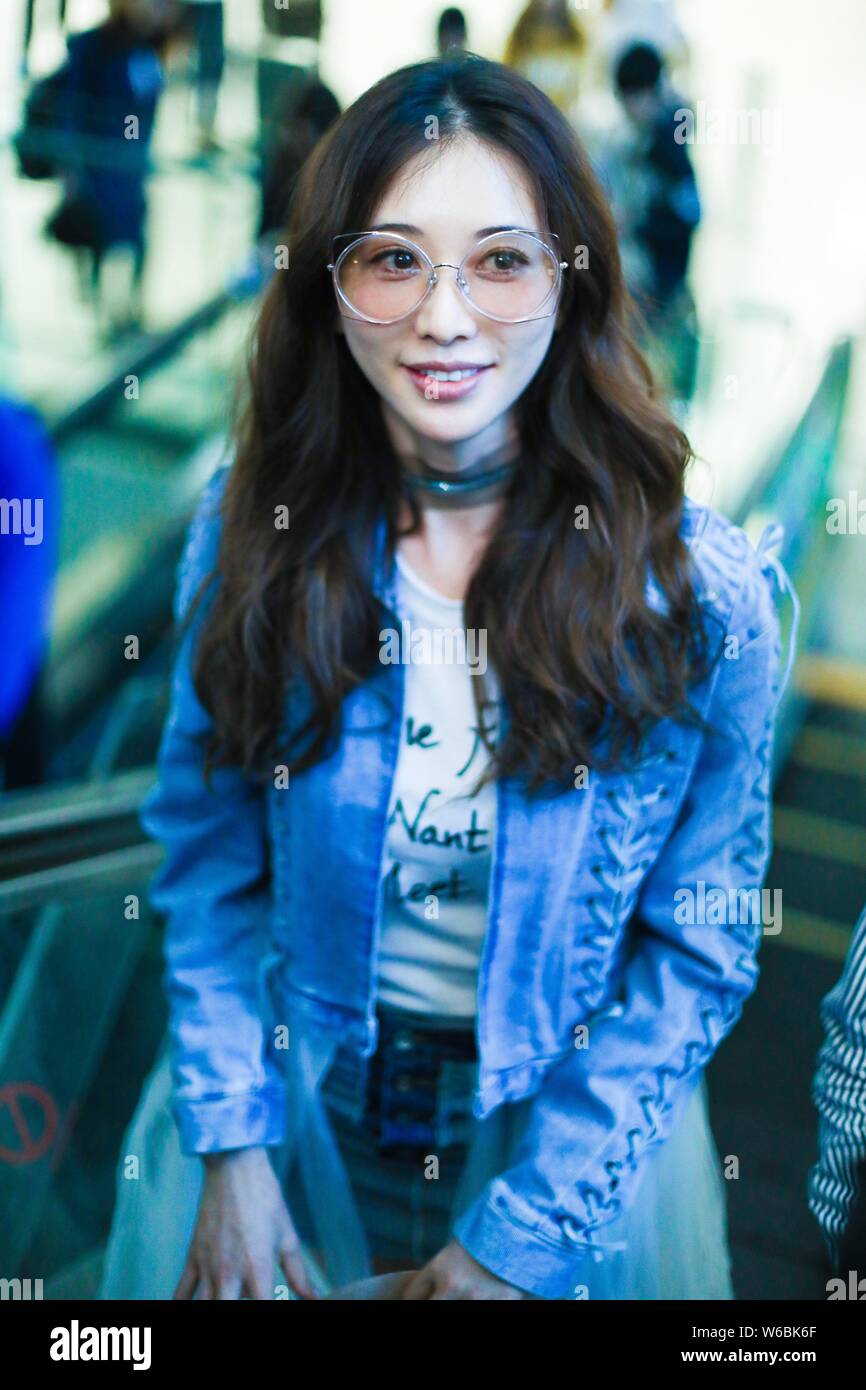 Taiwanese model and actress Lin Chi-ling is pictured at the Shanghai ...