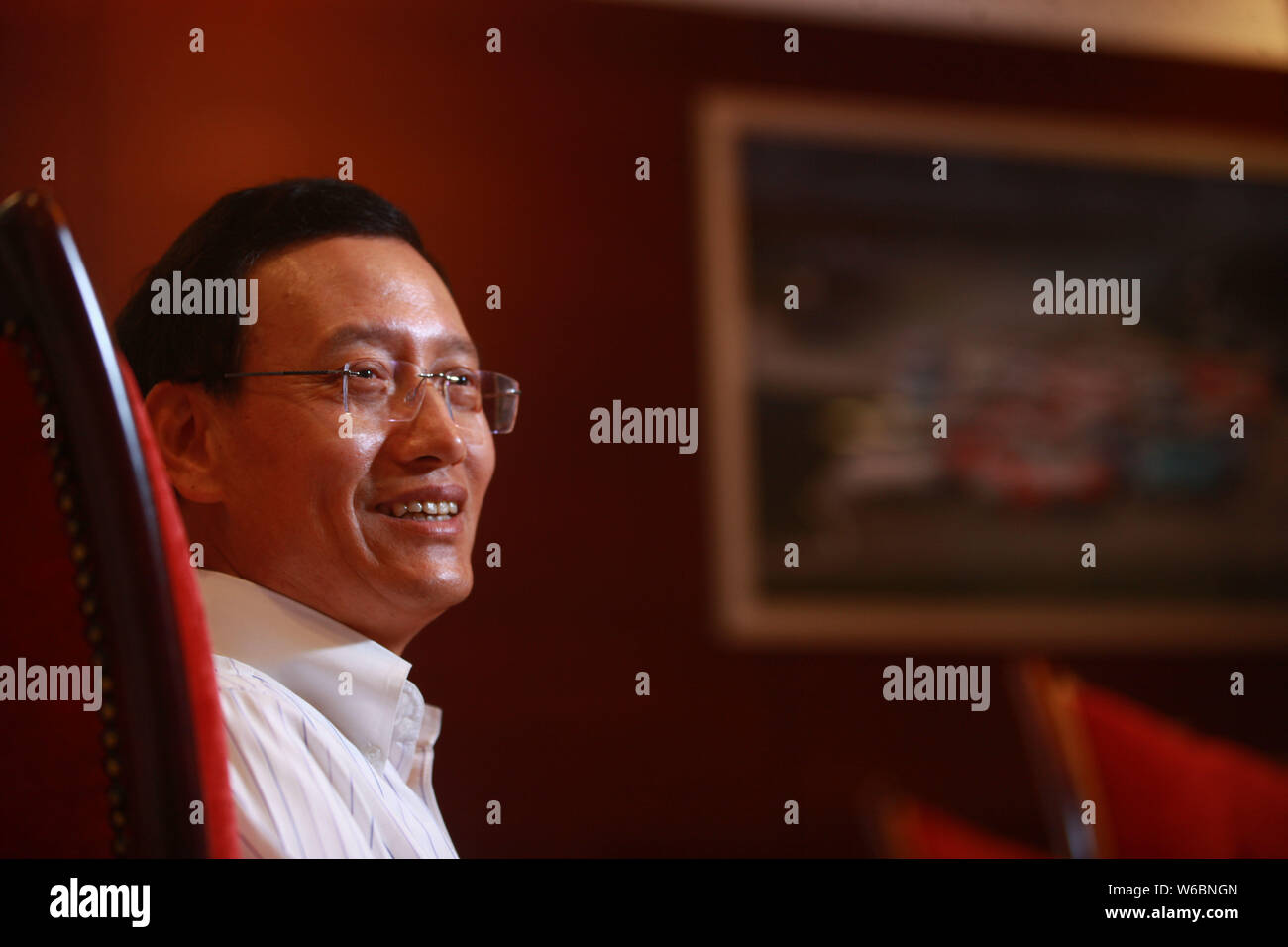 --FILE--Wang Yincheng, then Vice Chairman and President of People's ...