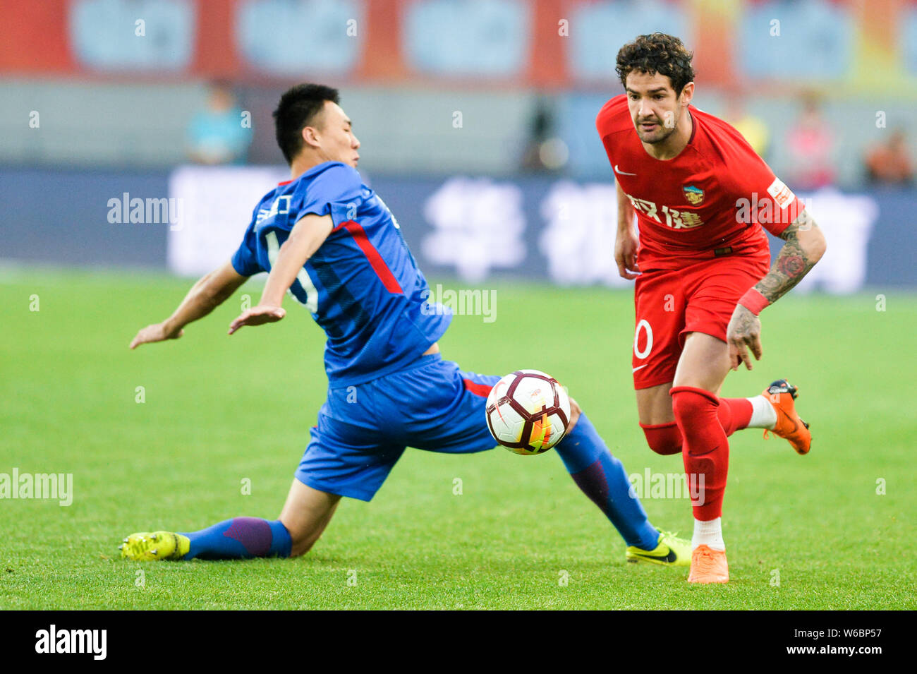 Brazilian football player Alexandre Rodrigues da Silva, known as Pato ...