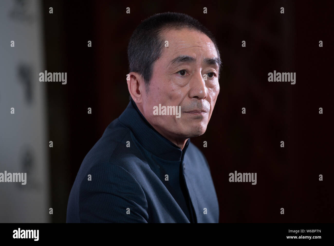 --FILE--Chinese director Zhang Yimou attends an interview in Beijing ...