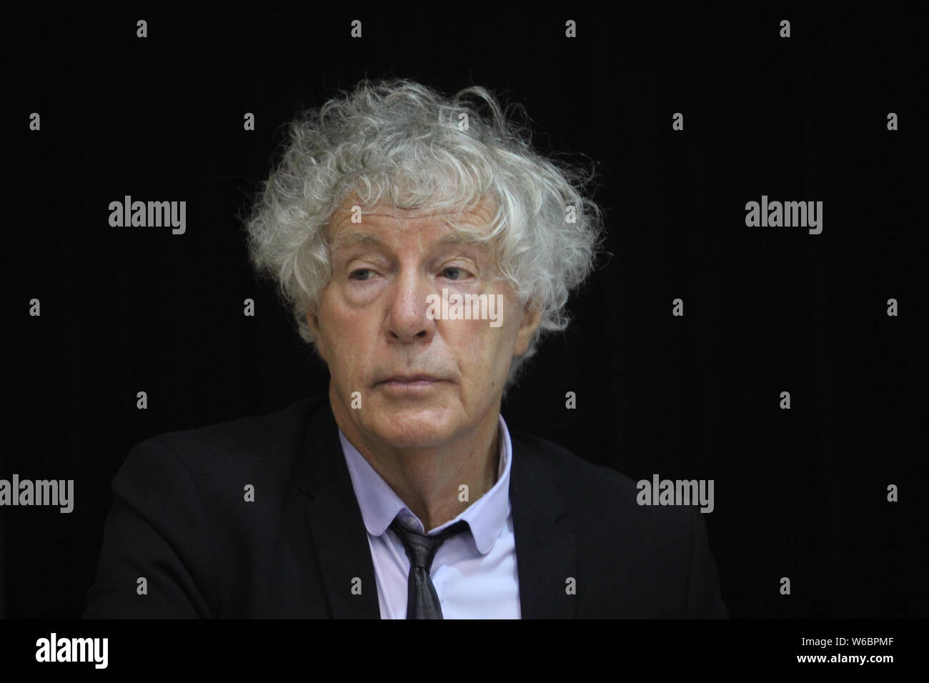 Australian-born British political theorist John Keane speaks during a ...