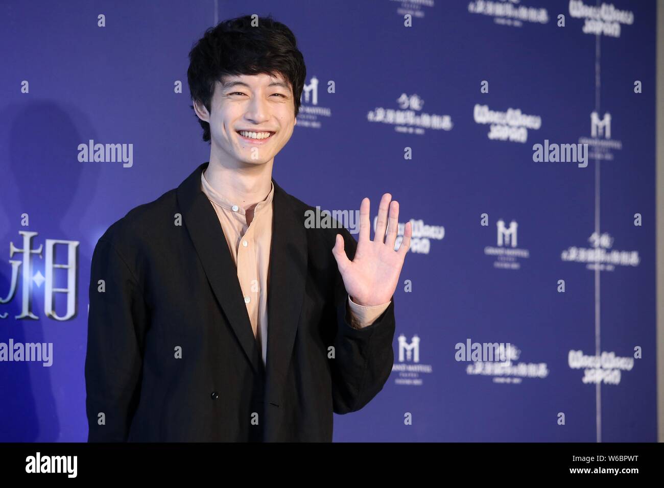 **TAIWAN OUT**Japanese model and actor Kentaro Sakaguchi attends a ...