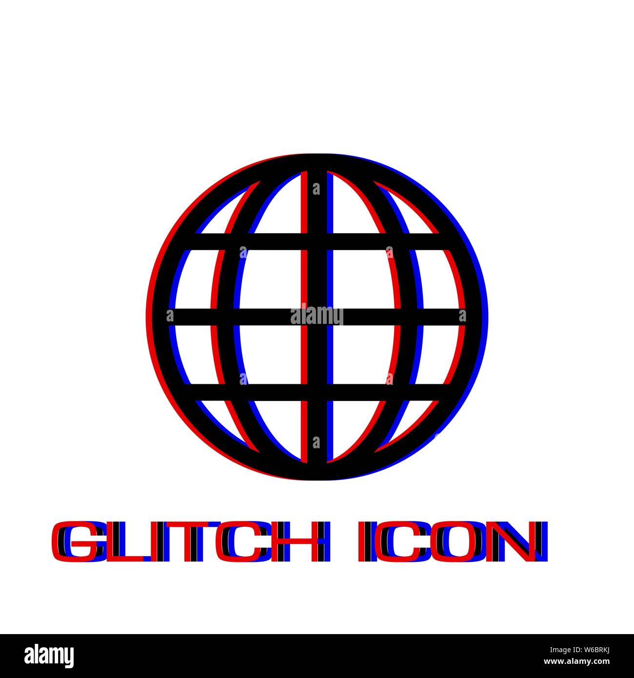 Map glitch Stock Vector Images - Alamy