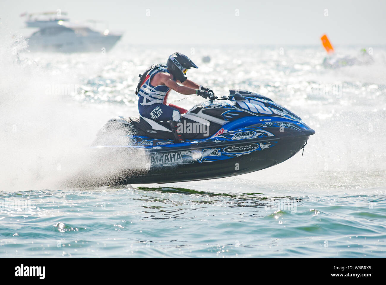 Pattaya, Thailand - December 9, 2017: Troy Snyder from USA competing in ...