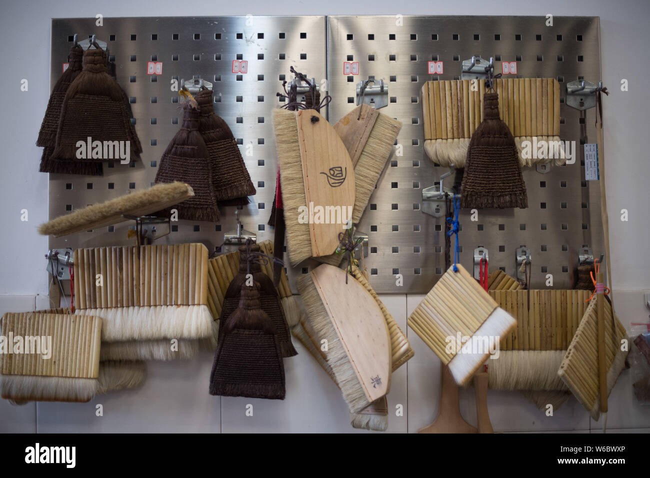 View of tools used to restore cultural relics at the Culture Relics ...