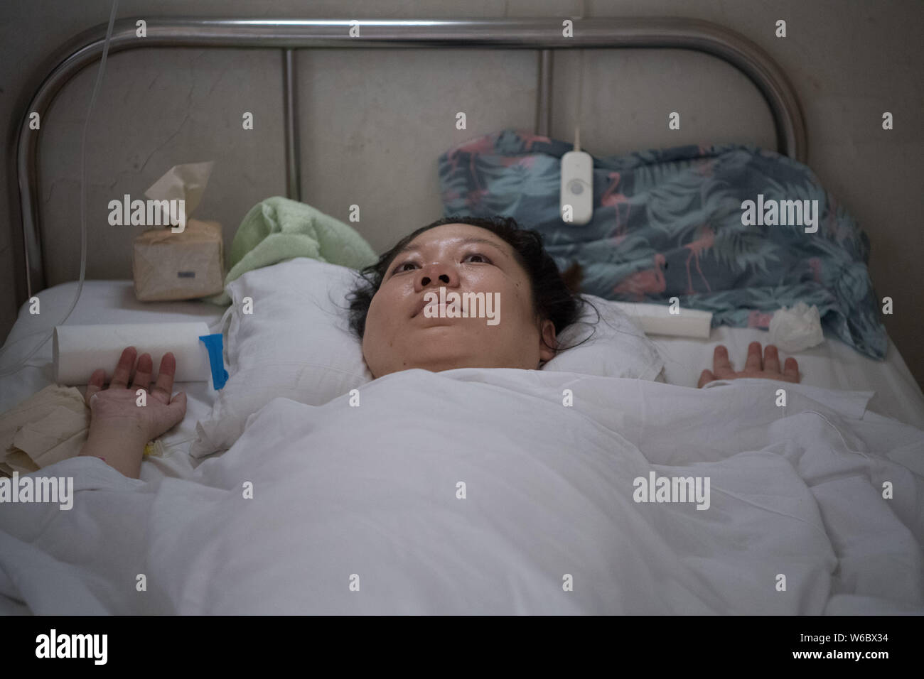 Chinese woman Tian, 26, who had Lou Gehrig's disease, also known as ...
