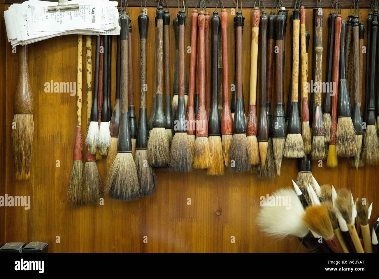 Brush techniques hi-res stock photography and images - Alamy