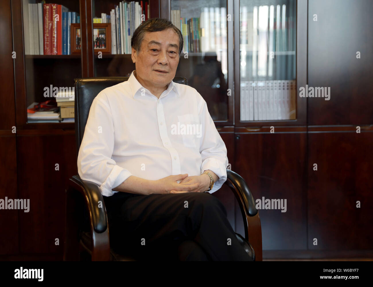 Zong Qinghou, founder and chairman of Hangzhou Wahaha Group, is ...
