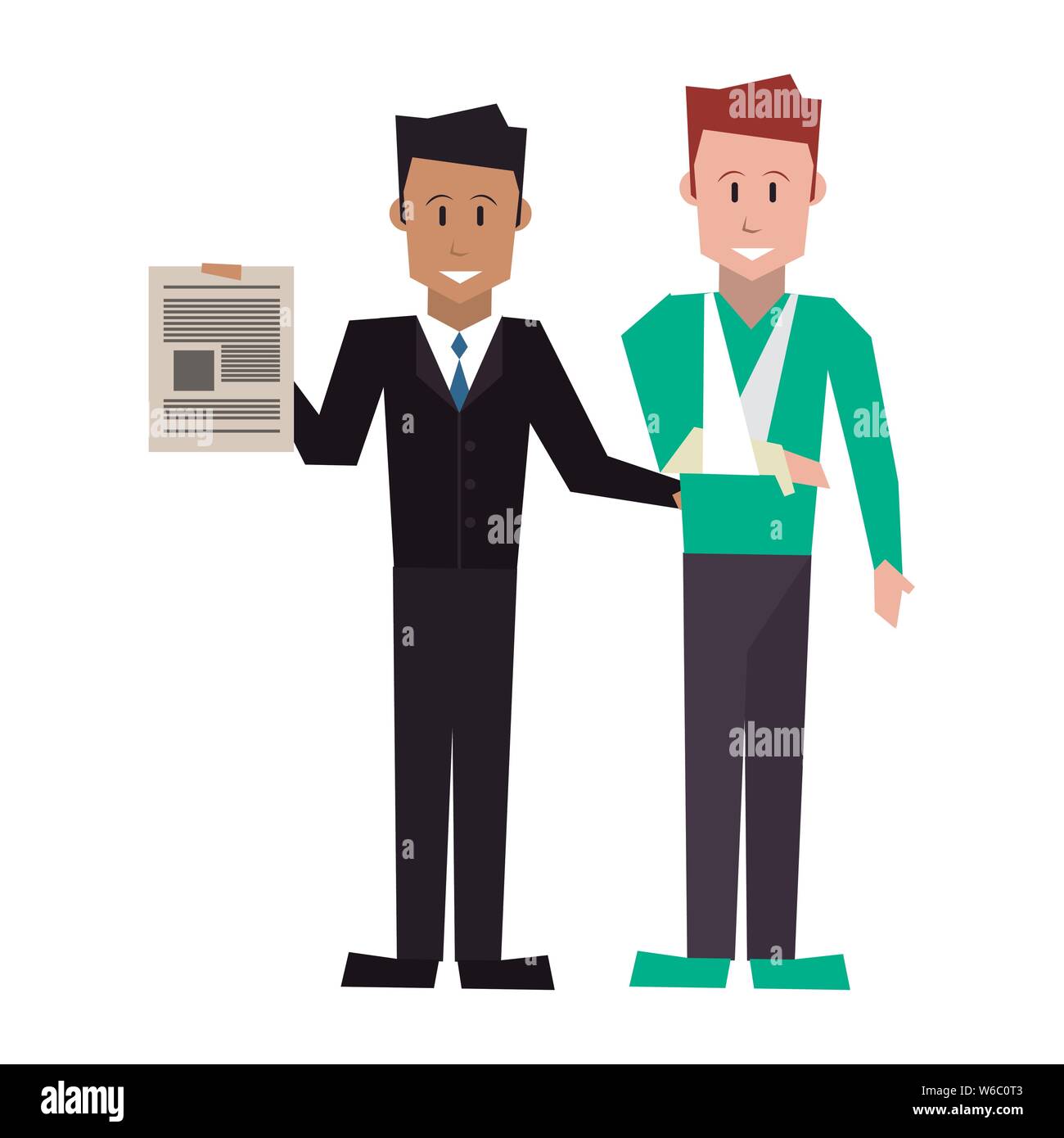 executive business corporate man cartoon Stock Vector Image & Art - Alamy