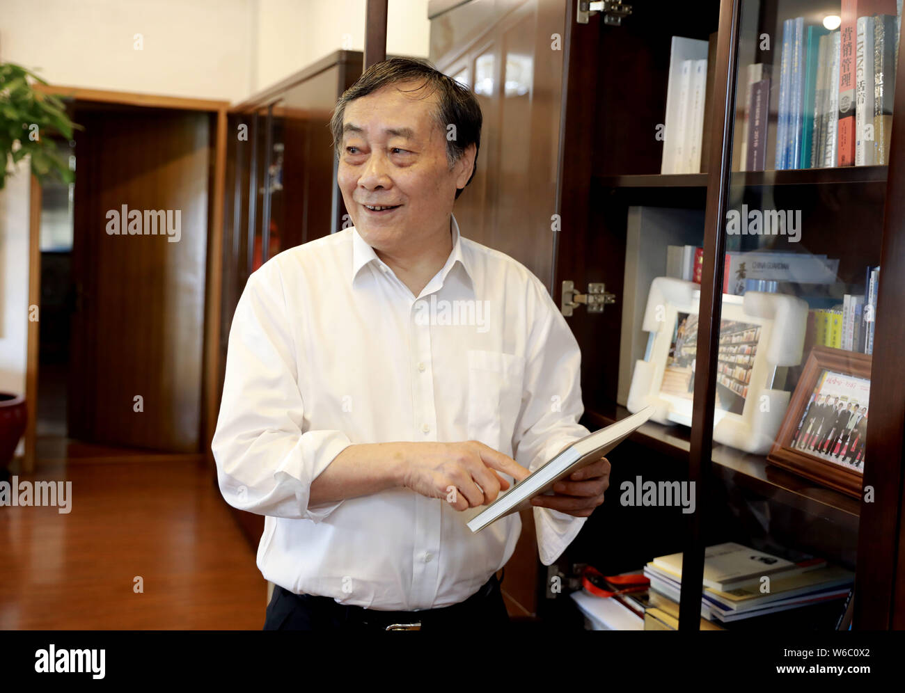 Zong Qinghou, founder and chairman of Hangzhou Wahaha Group, is ...