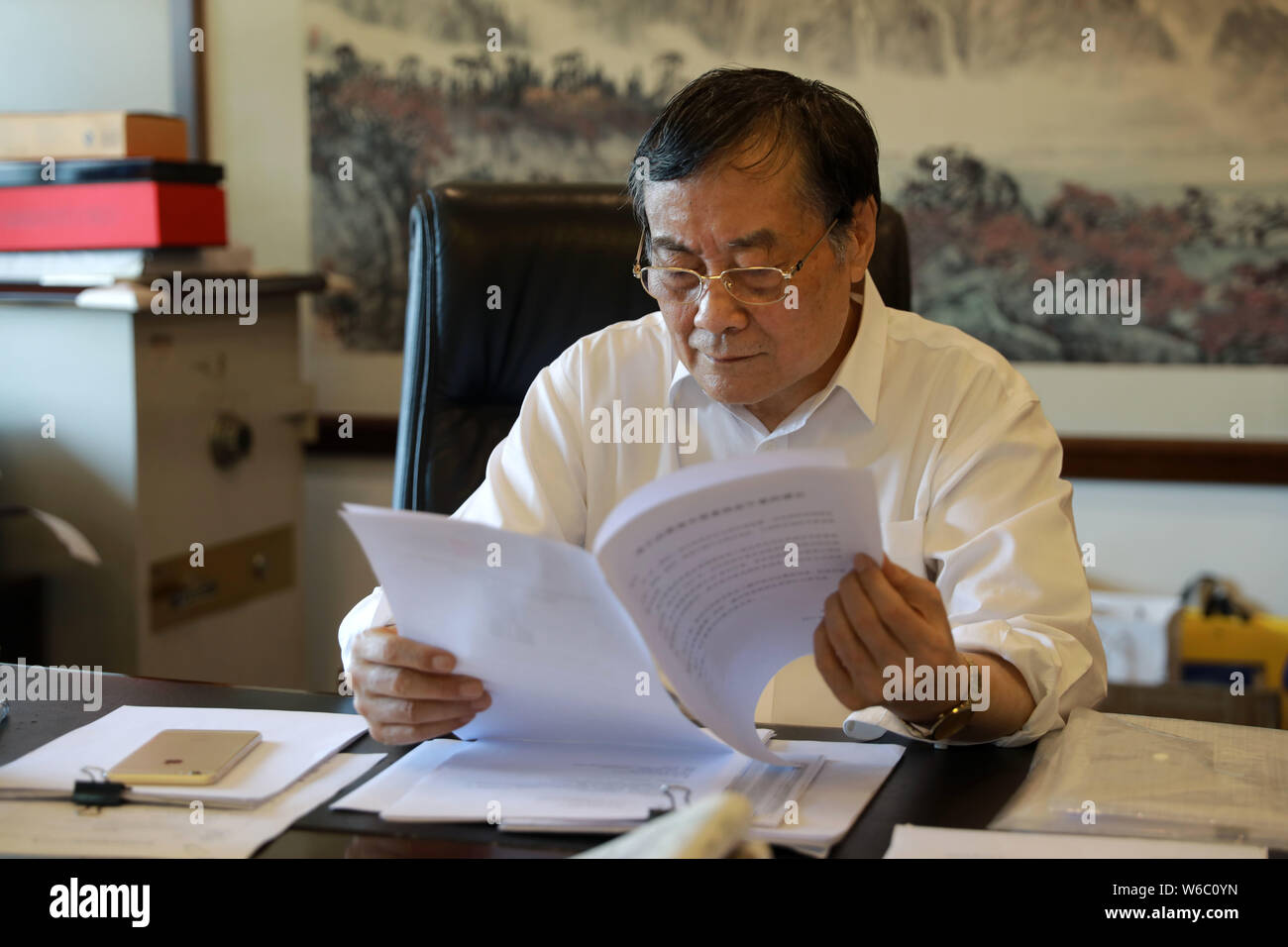 Zong Qinghou, founder and chairman of Hangzhou Wahaha Group, is ...