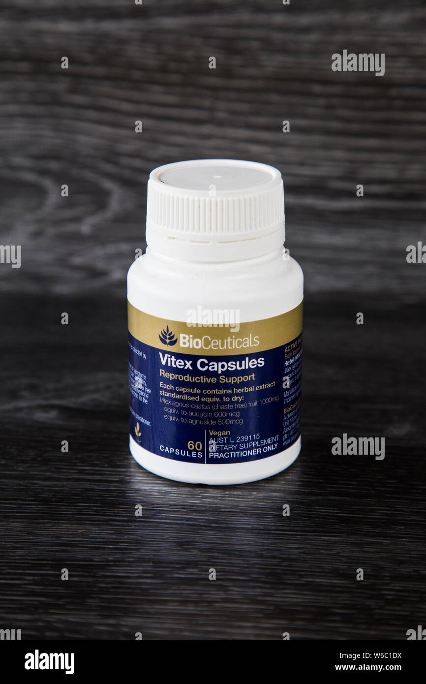 Bioceuticals branded Vitex capsules. Practitioner only supplement from ...