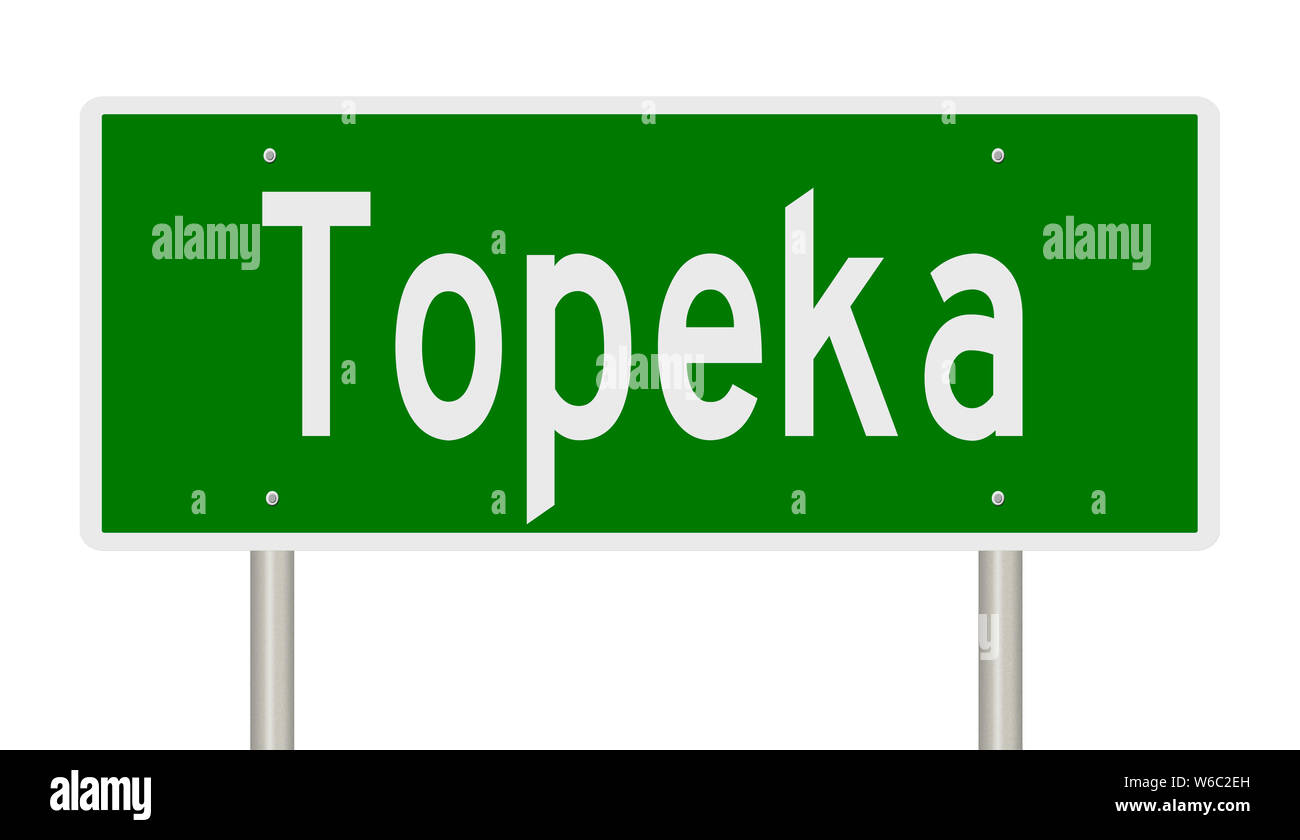 Topeka city sign hi-res stock photography and images - Alamy