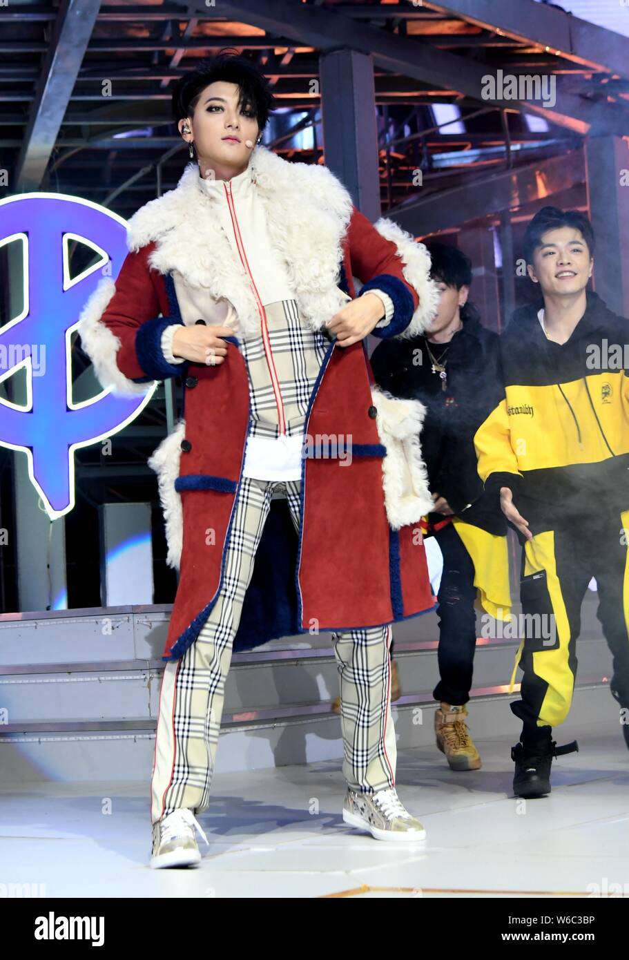 Chinese singer Huang Zitao, better known as Z.Tao, performs at his ...