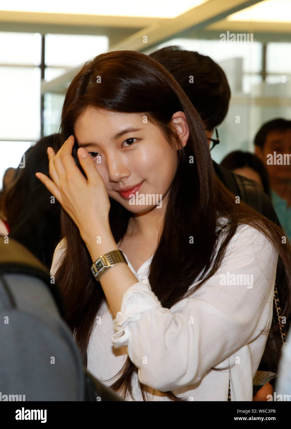 **TAIWAN OUT**South Korean singer and actress Bae Suzy, better known by the mononym Suzy, is ...