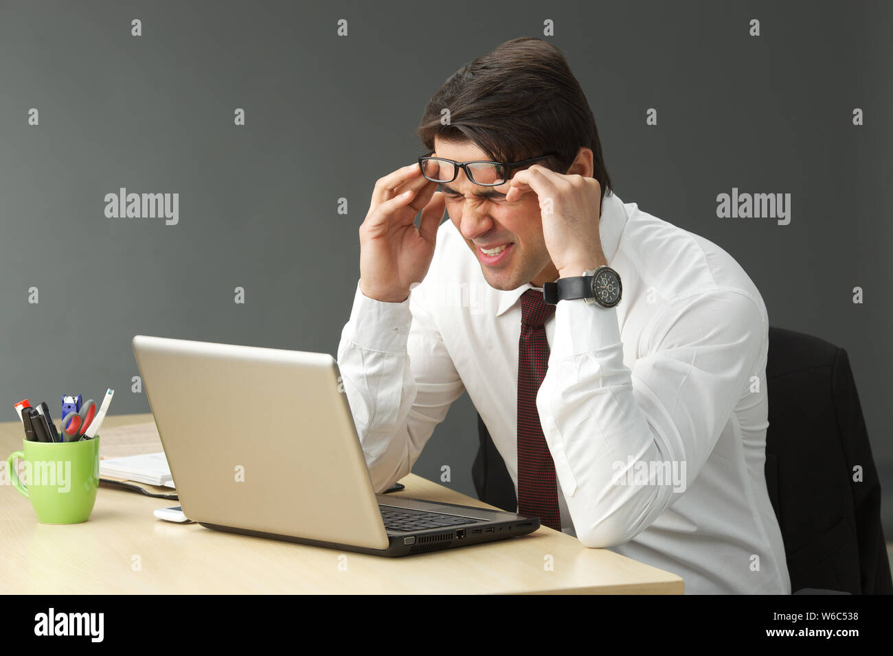 Indian businessman looking stressed hi-res stock photography and images ...