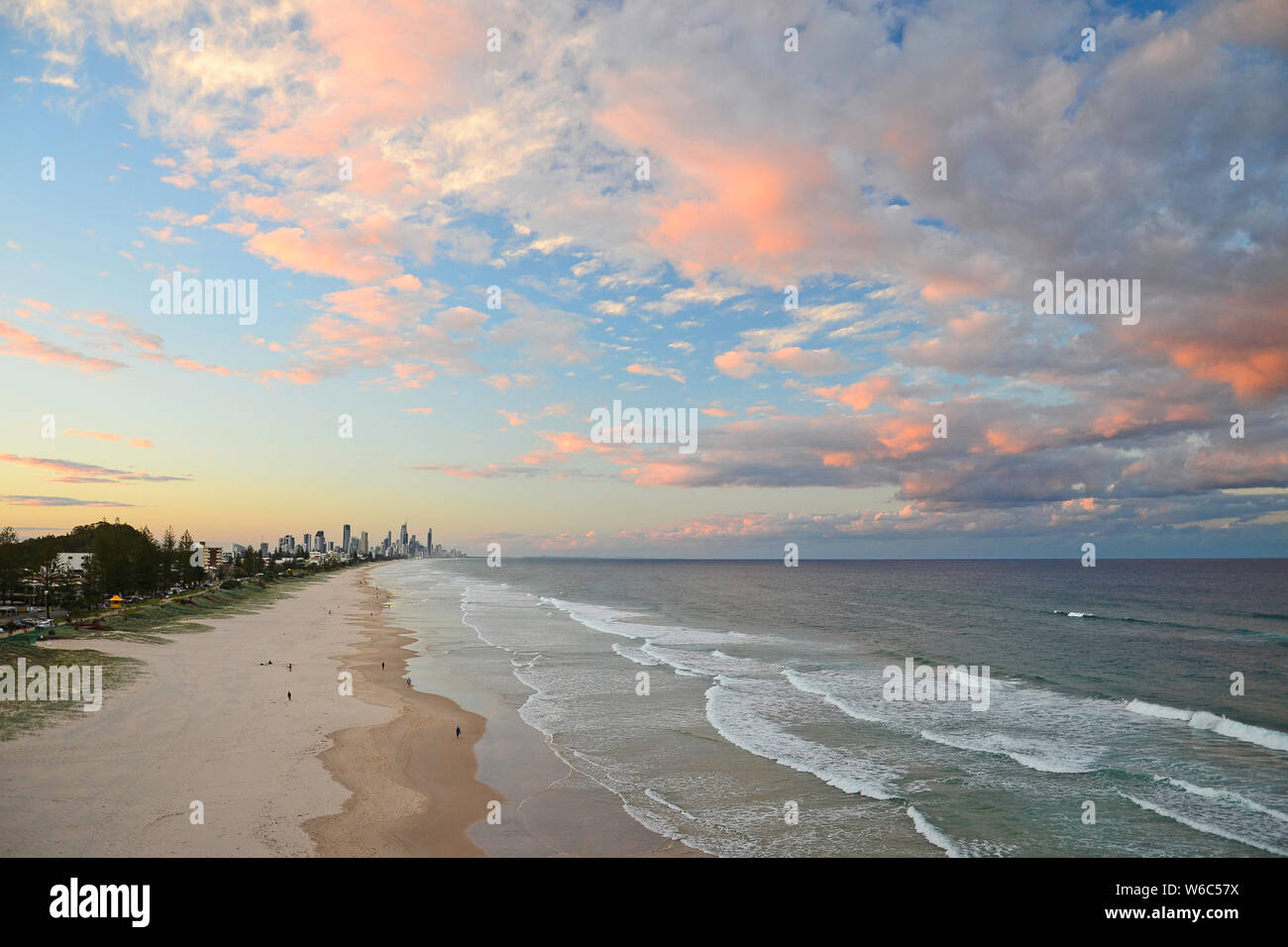 View from the top oh the Hill over Miami beach on the Gold Coast ...